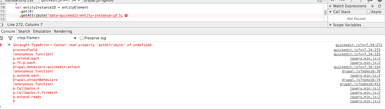 Uncaught Typeerror Cannot Read Property Getattribute Of Undefined On Nodeadd And Nodeedit